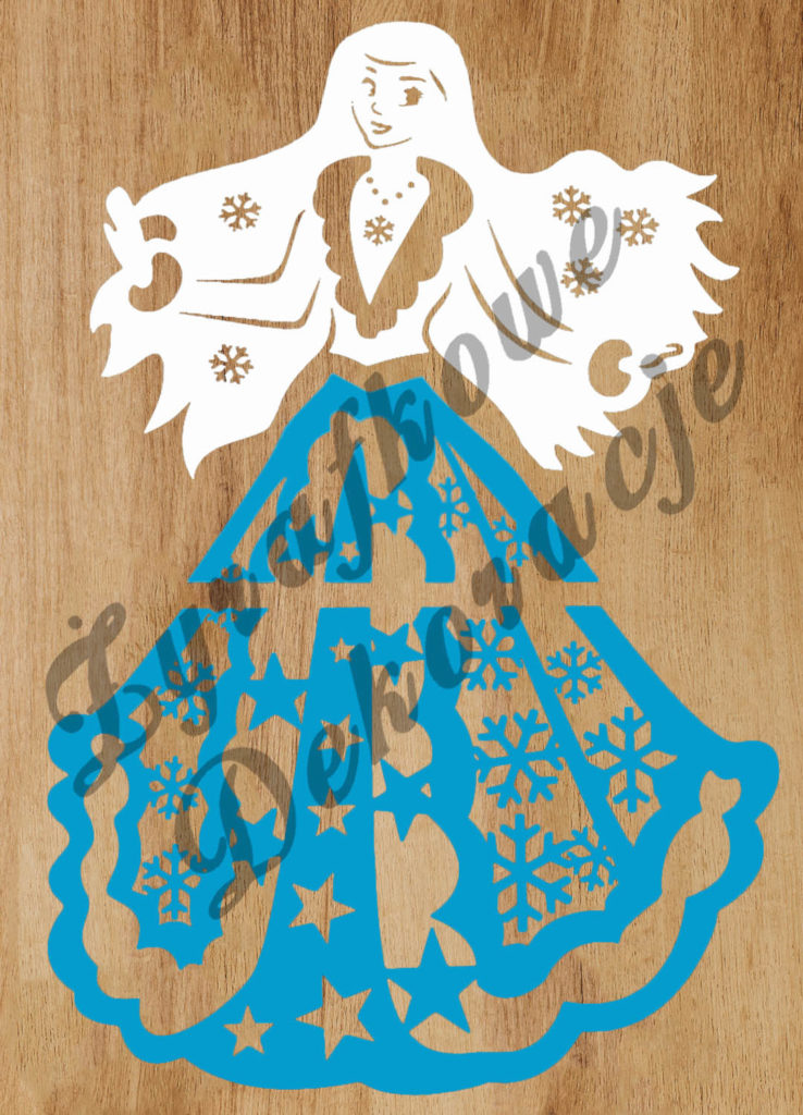 Pani Zima – Żyrafkowe Dekoracje